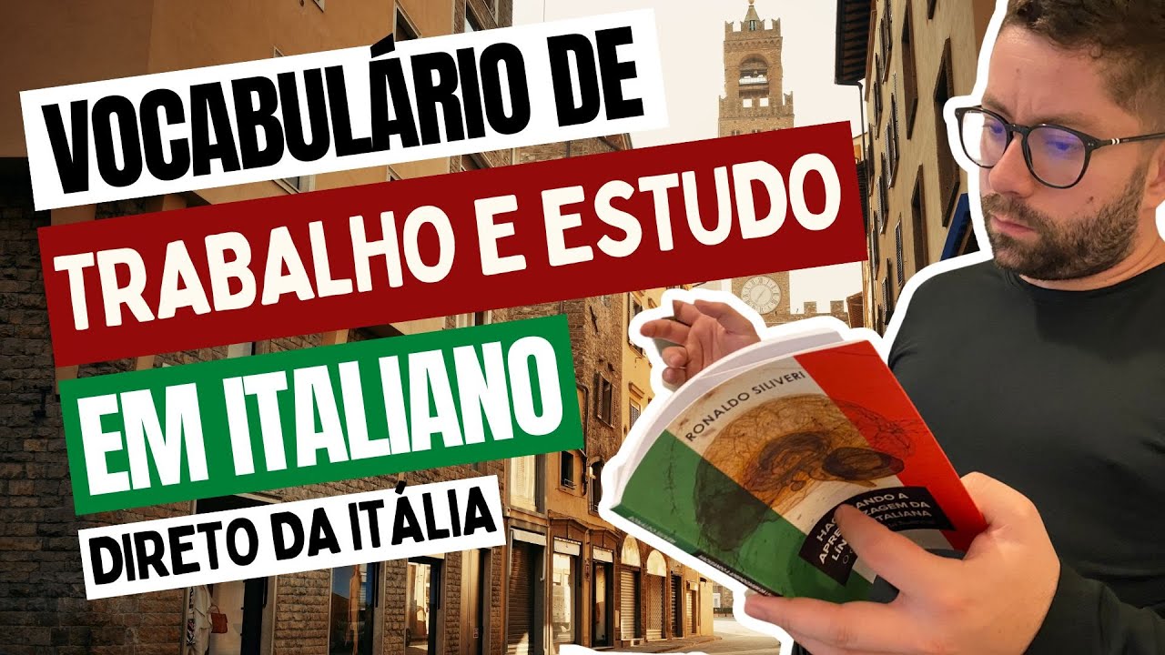 VOCABULÁRIO de TRABALHO E ESTUDO em ITALIANO 🗣️ #linguaitaliana #italia ...