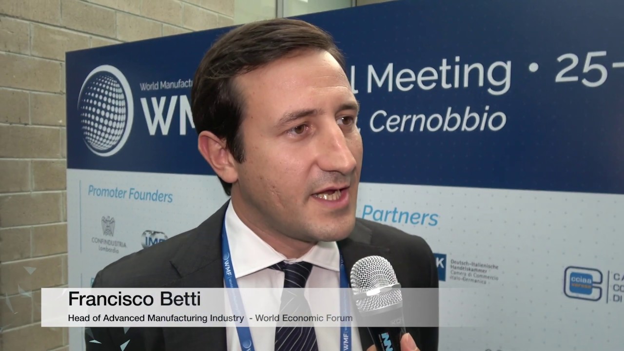 Francisco Betti al World Manufacturing Forum 2019 - YouTube