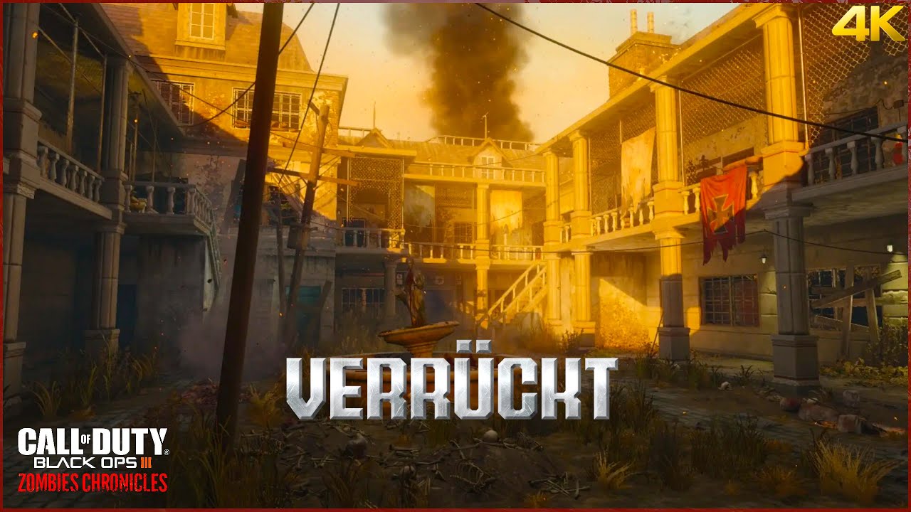Call of Duty Zombies - Verrückt - 4K 60ᶠᵖˢ - Longplay sin Comentarios ...