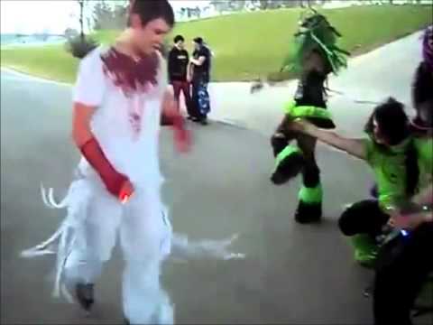 Cybergoth dance party remix - YouTube
