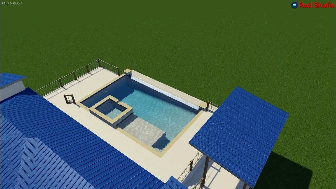 Pool Studio - 3D Swimming Pool Design Software - YouTube