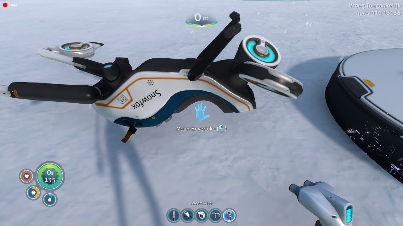 HOW TO PLACE HOVERPAD + Snow Fox subnautica below zero - YouTube