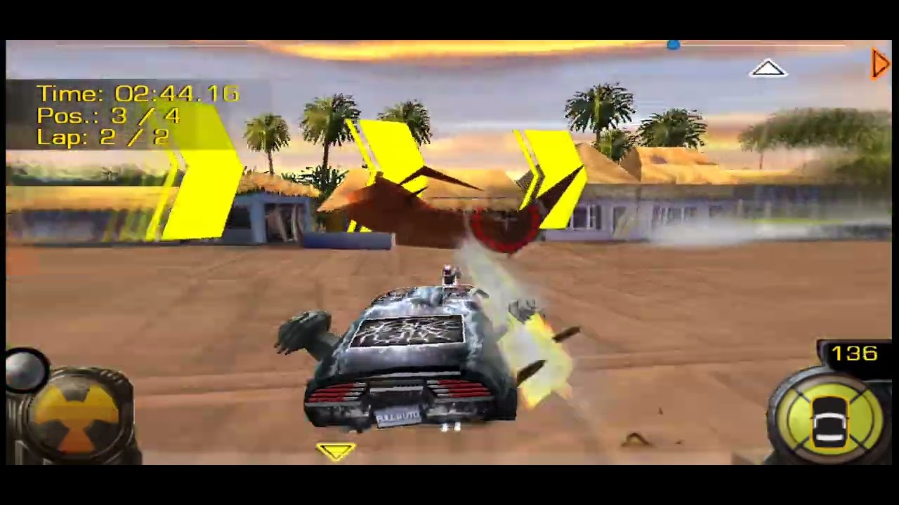 Full Auto 2 Battlelines PSP - Venom Territory Event 4 1st Try(PPSSPP HD ...