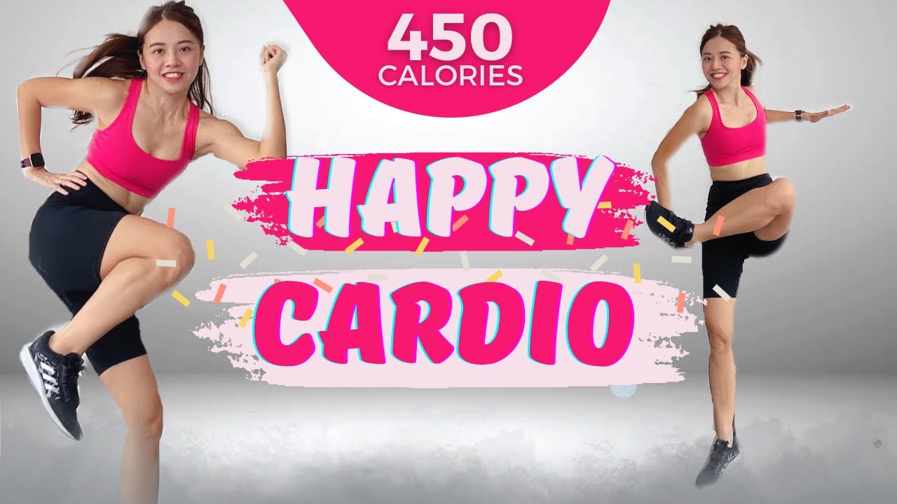 30 min Happy Cardio for WEIGHT LOSS WORKOUT - So much FUN! - YouTube