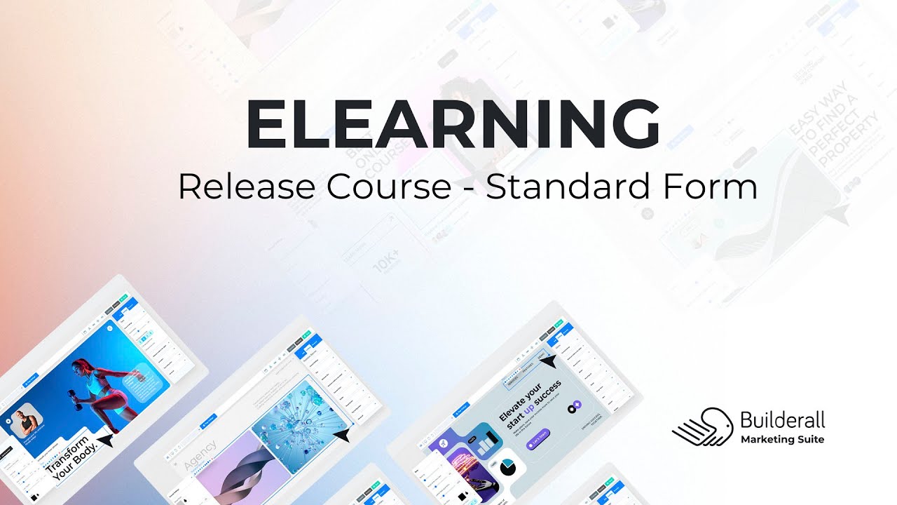 Elearning Tool: Release Course - Standard Form Method - YouTube