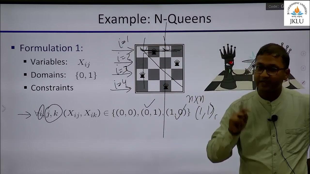 Lecture 10: Introduction to Constraint Satisfaction Problems - YouTube