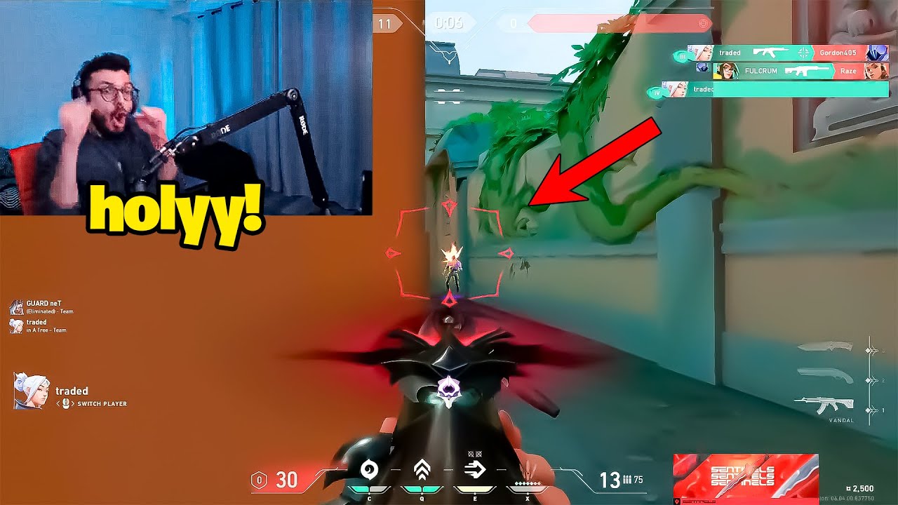 SEN Tarik Jumped OUT of his chair after this JETT 1tap! VALORANT - YouTube