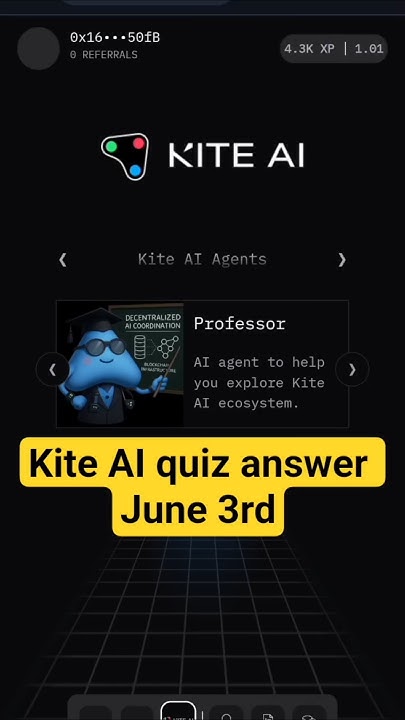 Kite AI Today Quiz answer June 3rd | Kite AI daily Quiz answer | Kite ...