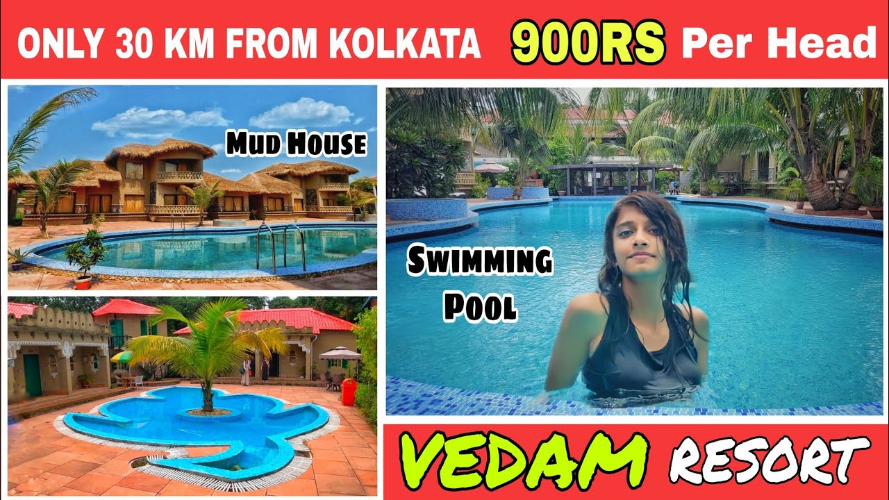 VEDAM RESORT HOOGHLY || Pool Party Food Dance For 1 day 🔥 - YouTube