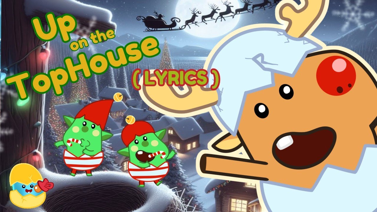 Up on the Housetop | Animated Christmas Song with Lyrics | Fun Kids ...