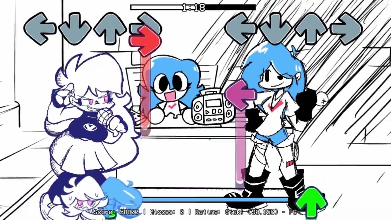 sky blue vs nusky #fnf/#mods - YouTube