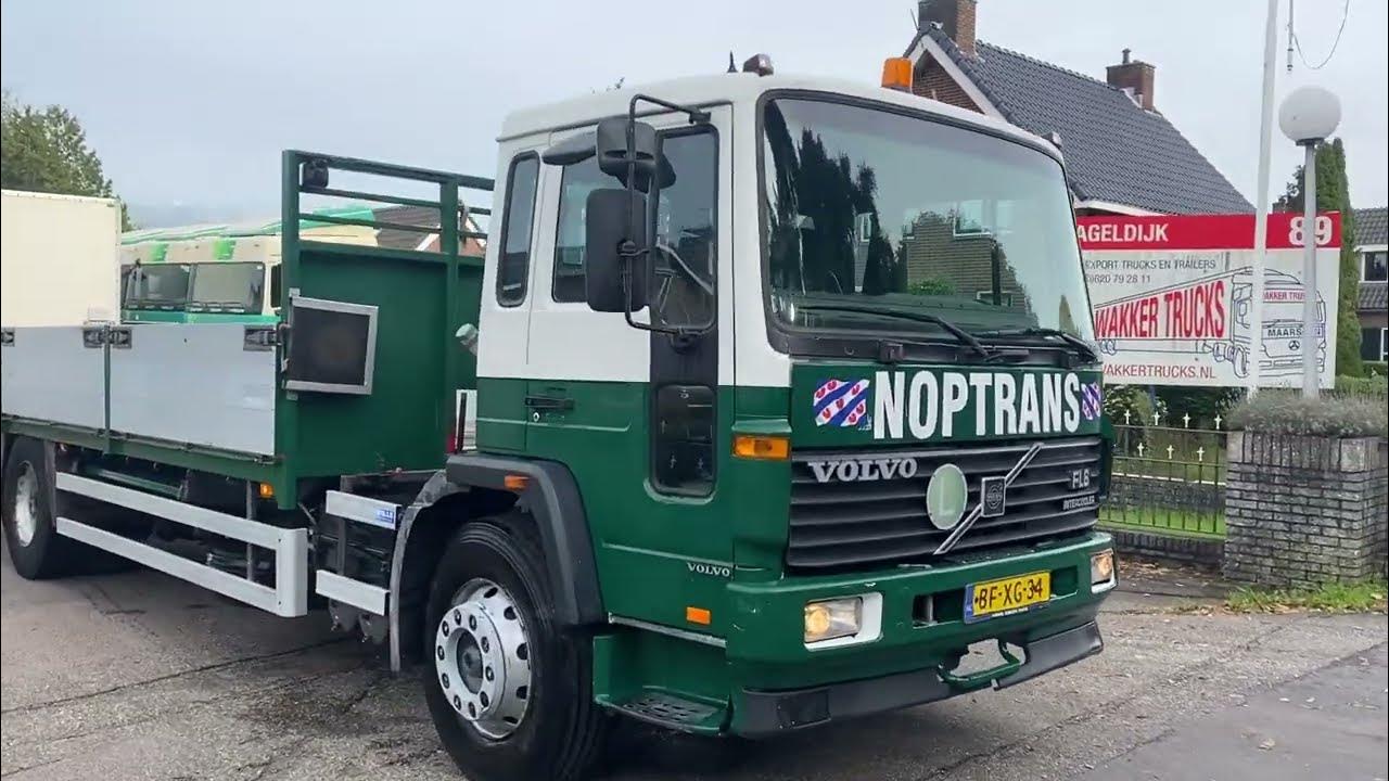 Volvo FL6 18 4x2 open box HOLLAND Truck - YouTube