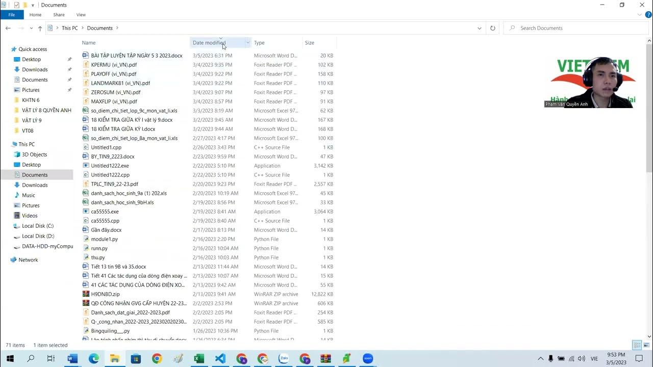 XUẤT NHẬP FILE PYTHON - YouTube
