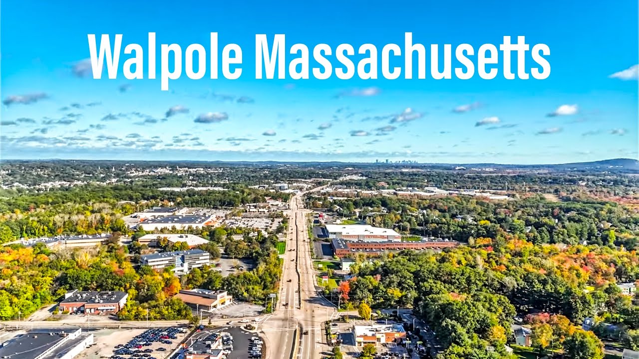 Walpole Mall Flyover - Massachusetts - YouTube