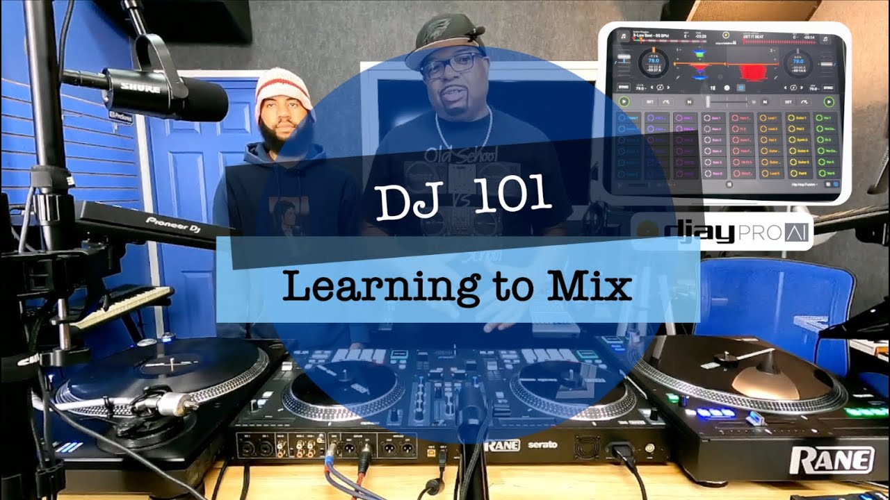 DJ 101 - Learning to mix and blend songs. - YouTube