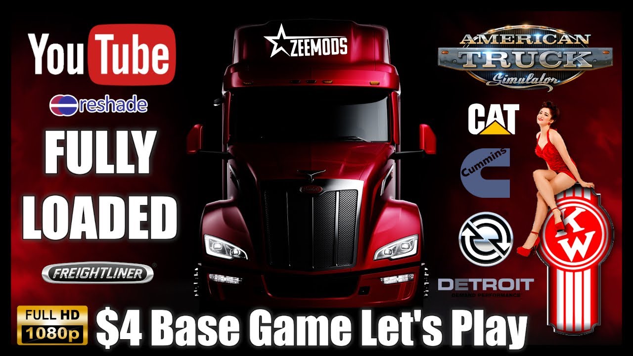 ATS IN 2025 ON STEAM FOR £4 LETS FULLY LOAD IT EP02 (AMERICAN TRUCK ...