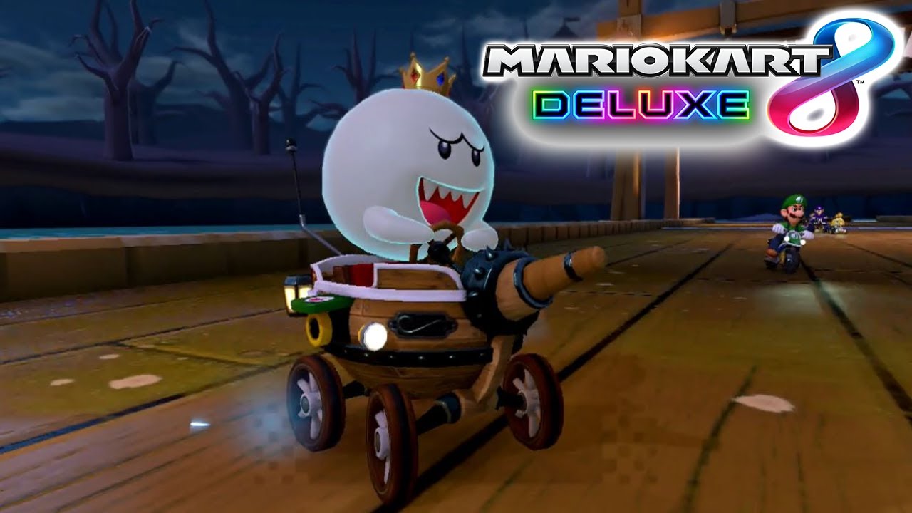 Mario Kart 8 Deluxe - GBA Boo Lake (MIRROR) - YouTube