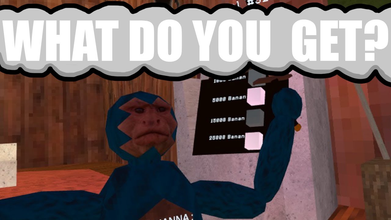 What Do You Get When You Buy 5000 BANANA? - Monkeys Place VR - YouTube