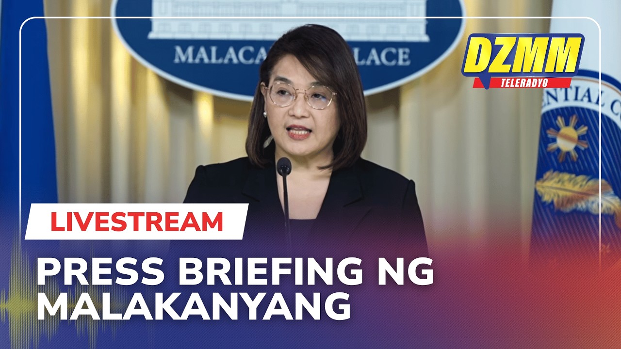 LIVE: Palace holds press briefing with ARTA | DZMM Teleradyo (04 May ...