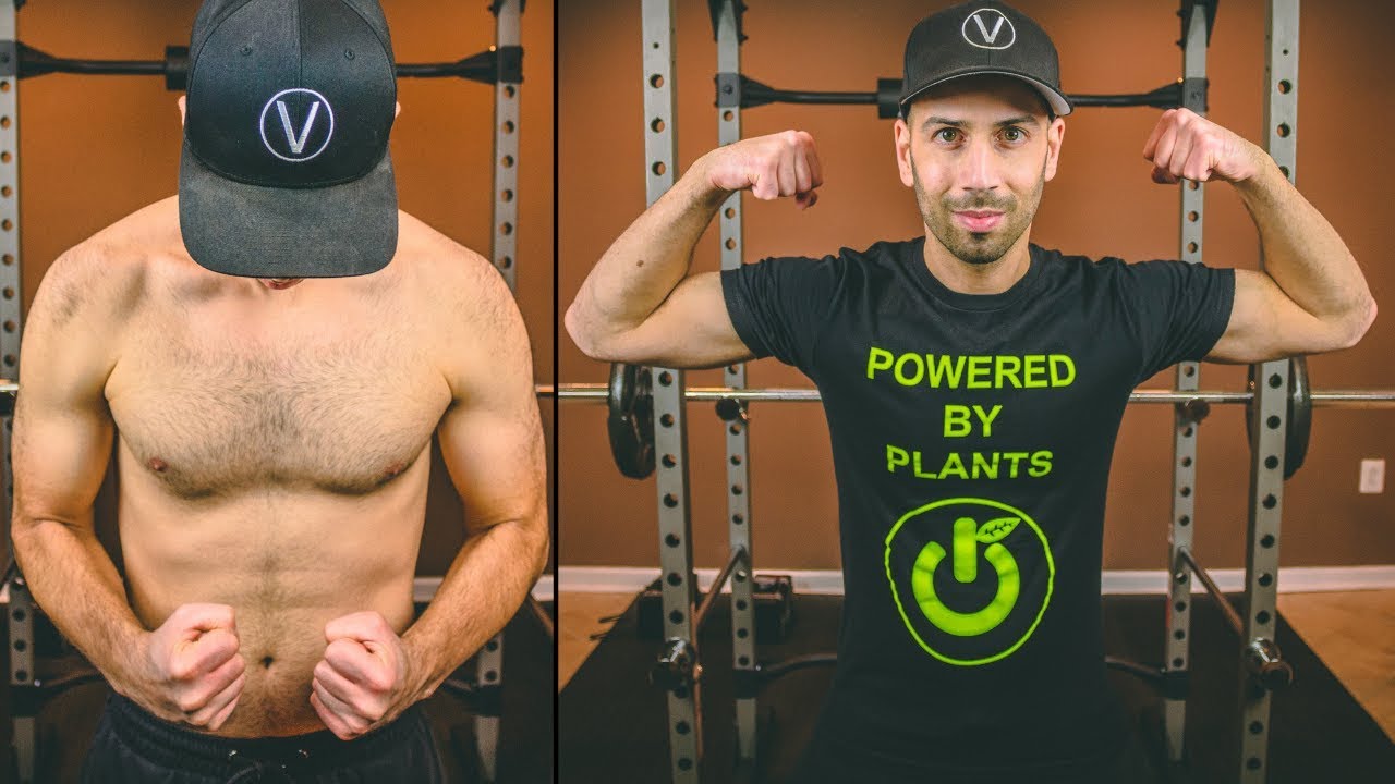 Gaining Muscle as a Vegan | 30-Day Vegan Fitness Challenge - YouTube