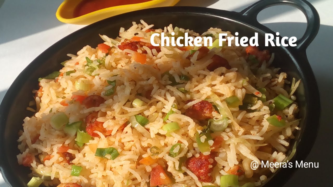 Chicken Fried Rice || How to make chicken fried rice || Lunch Box ...