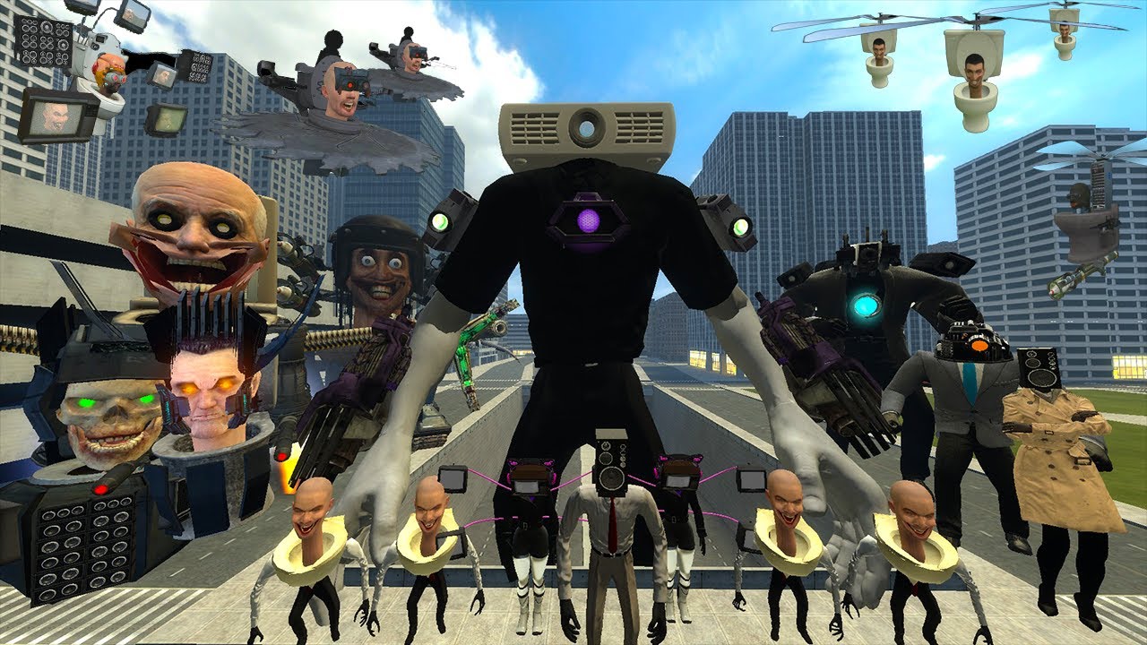 EVOLUTION OF NEW UPGRADED TITAN CAMERA MAN MECHA BOSS 1-69 VS ALL ...