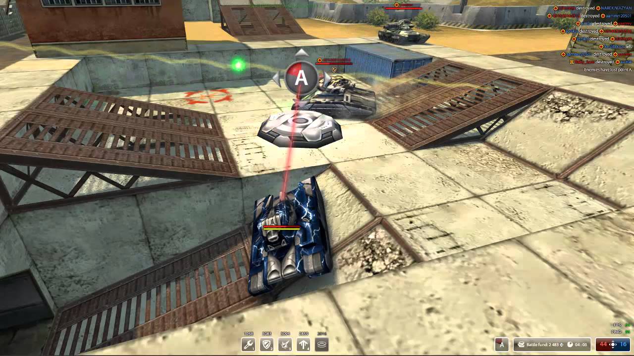 Tanki Online: Invisible Tank, Visible Effects - YouTube