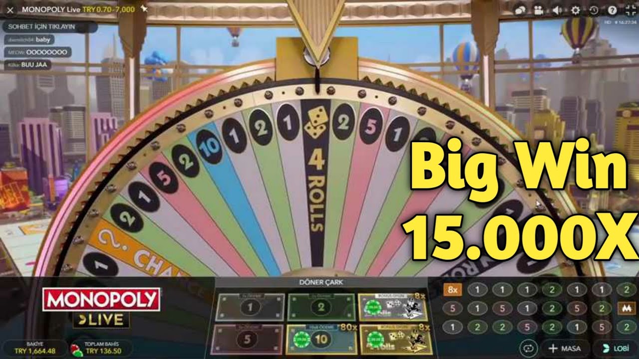 monopoly Big winning 😋😋 (15.000X) |monopoly big win tricks |monopoly ...