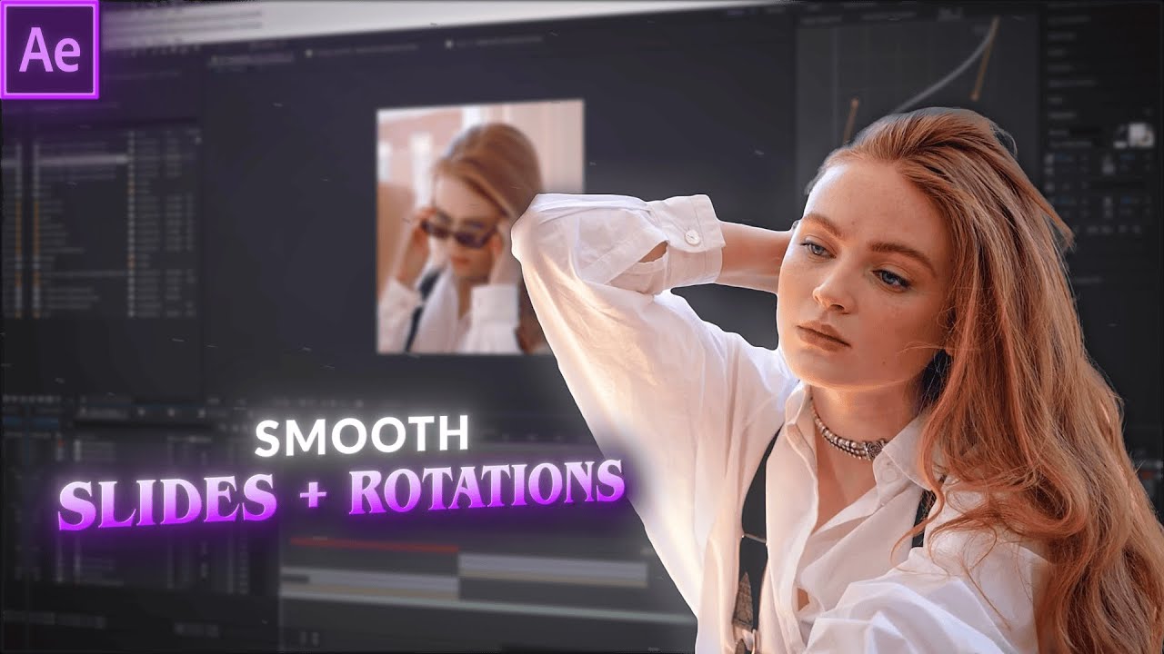 Smooth Slides and Rotations Transition in After Effect | Tutorial - YouTube