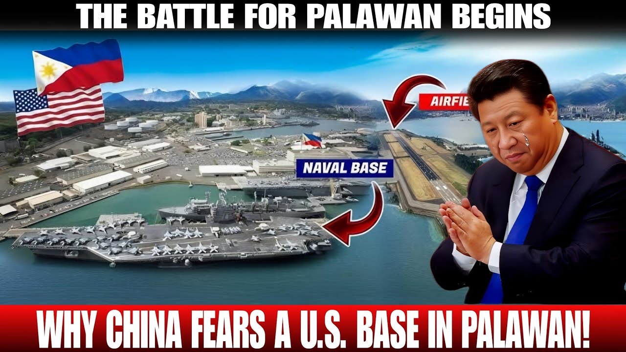 Why China Is Desperate to Prevent a U.S. Military Base in Palawan - YouTube