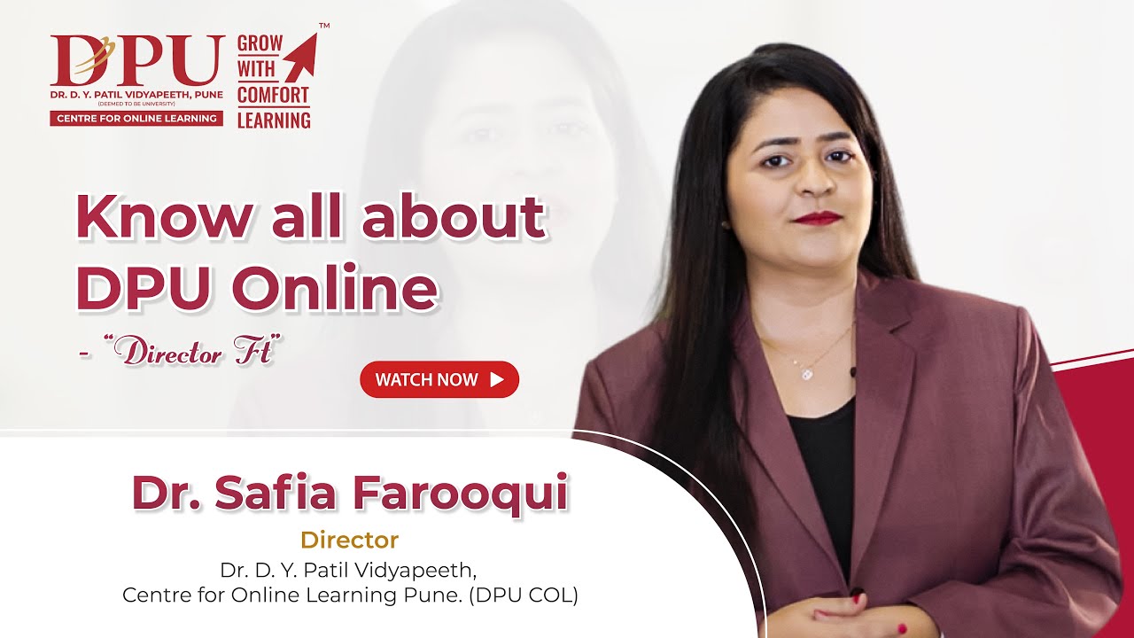 Discover Excellence with DPUCOL: Dr. Safia Farooqui on Our Top Online ...