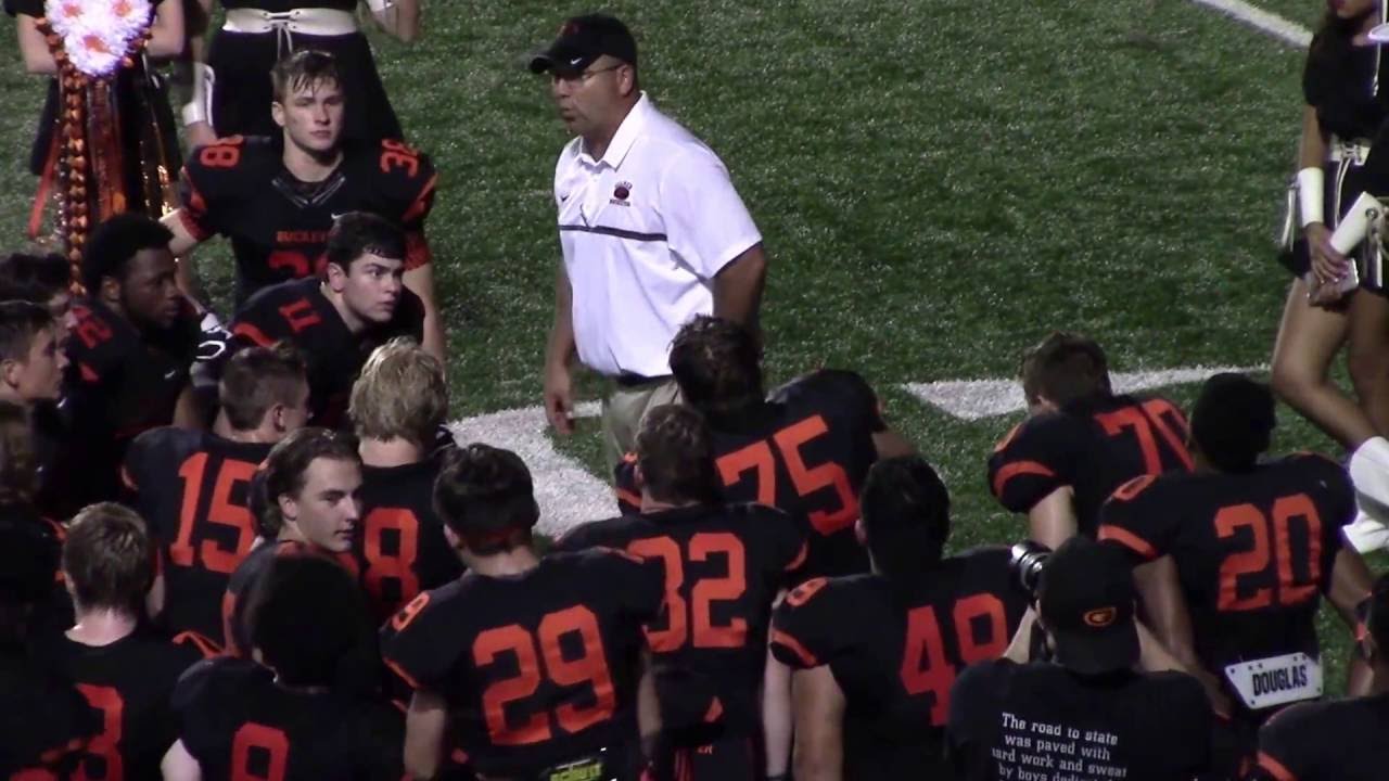 Gilmer Buckeyes Postgame Celebration - Homecoming 2016 - YouTube