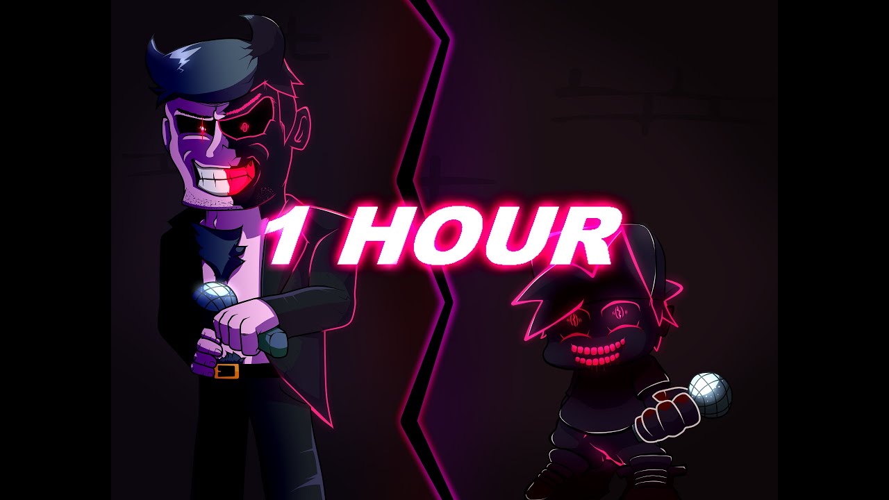 Friday Night Funkin' Corruption "Dad's Battle" (1 Hour Version) - YouTube