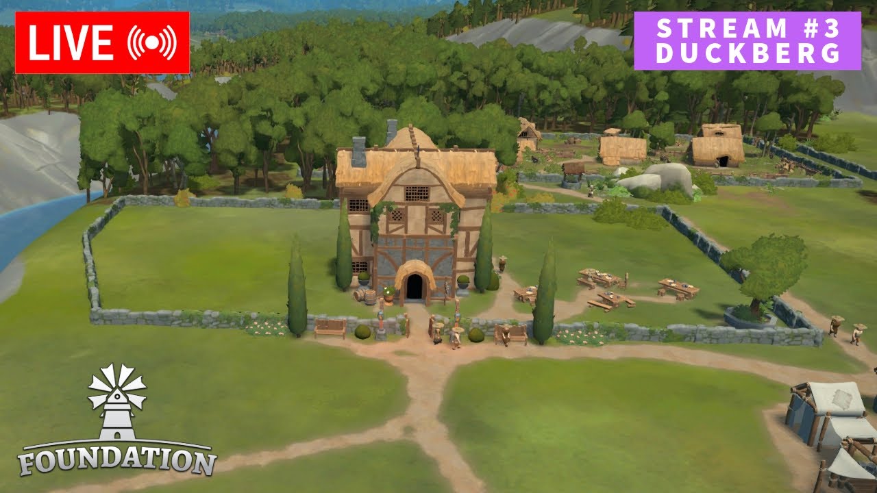Foundation Stream- Duckberg: More Wheat! City Markets! Villager ...