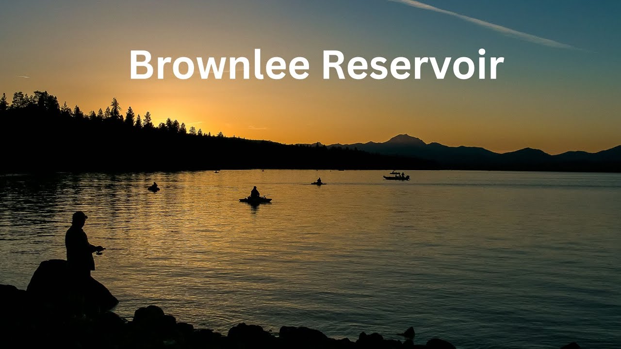 Fishing at Brownlee reservoir - YouTube