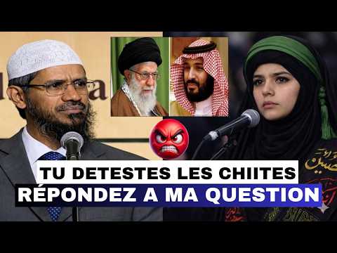 Débat tendu : Une femme chiite attaque Dr Zakir répond calmement sur sa POSITION face aux CHIITES !