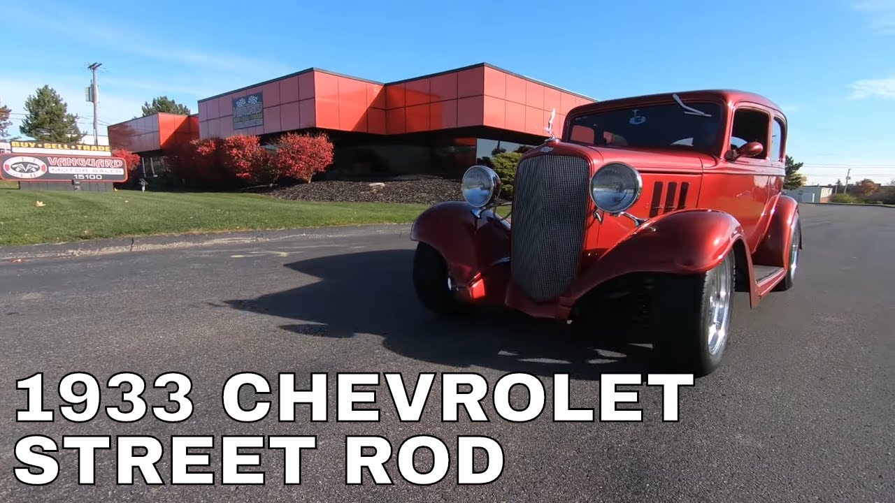 1933 Chevrolet Street Rod For Sale - YouTube