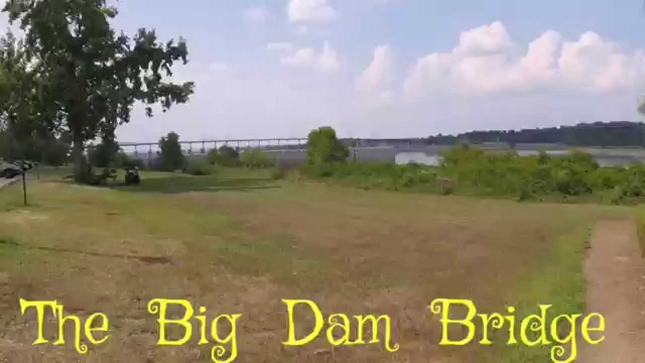 Park Area by Big Dam Bridge, Little Rock, ARkansas - YouTube