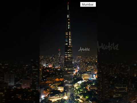 Is This Really Mumbai? Night View is Next Level 😳🏙️ | Antilia Mukesh Ambani Building