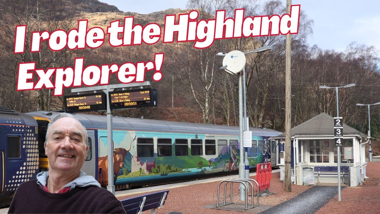 Scenic train ride in Scotland with the Highland Explorer from Oban ...