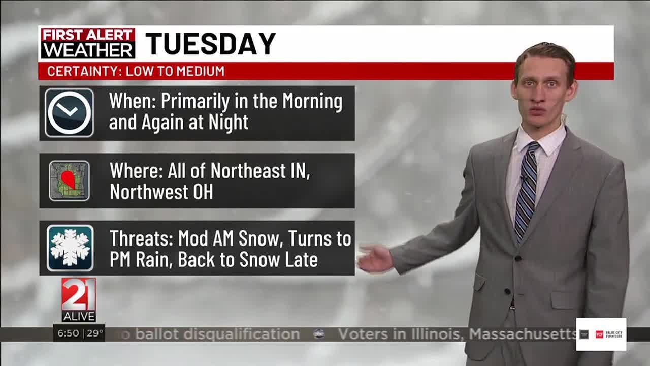First Alert Forecast: Meteorologist Brian Barrett 1/6/23 Weather Clip ...