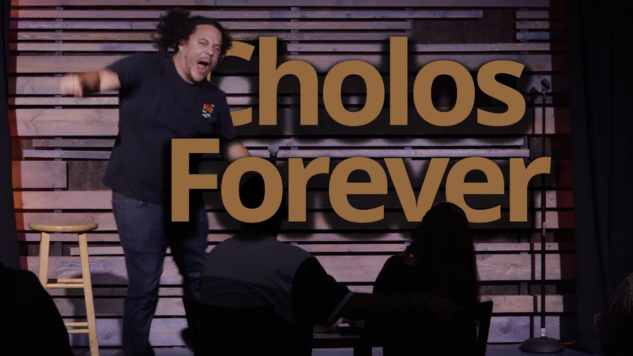 Cholos in the front row of comedy show - YouTube