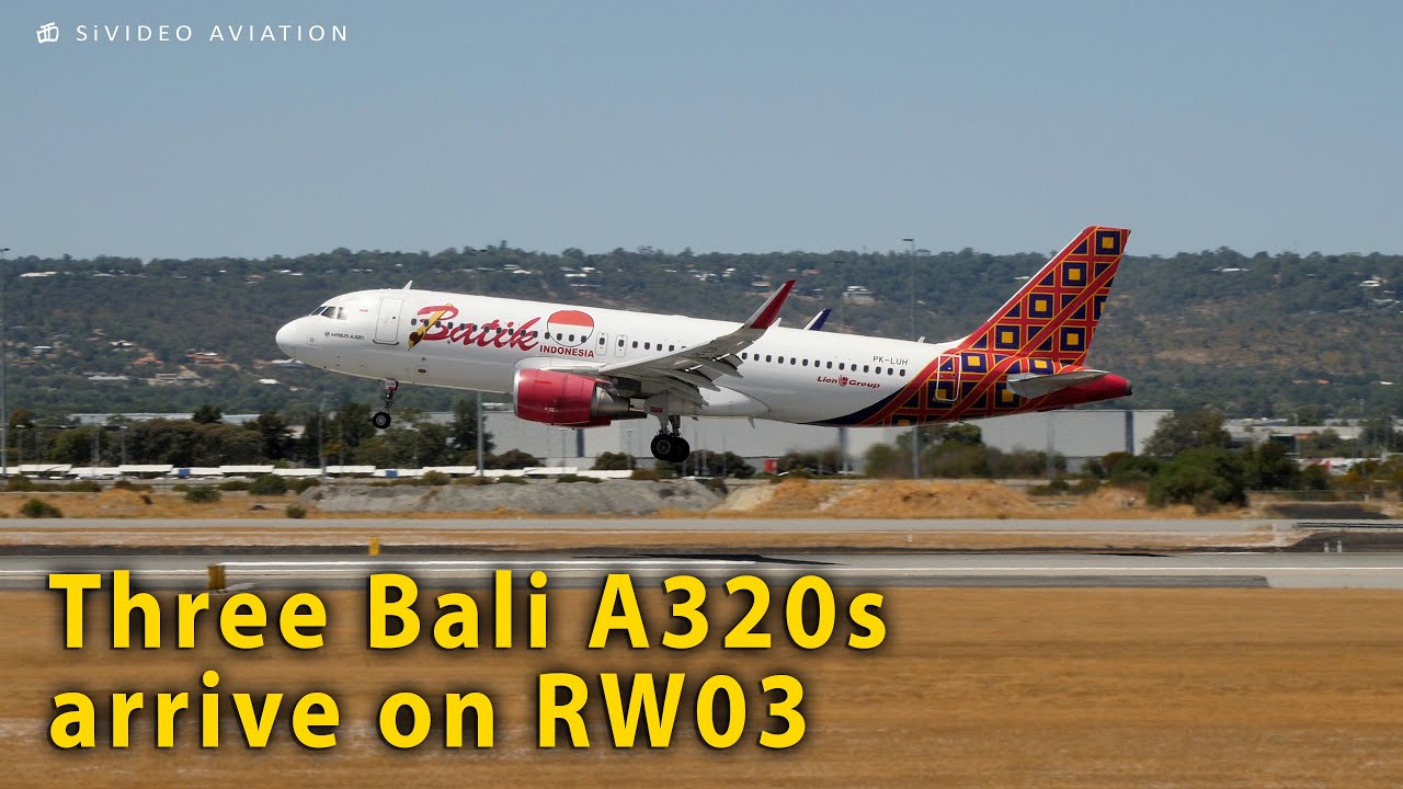 AirAsia Indonesia (PK-AZQ), Batik Air (PK-LUH) & Jetstar Airways (VH ...