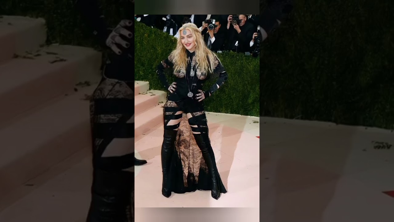 Madonna Met Gala Dresses 1997 - 2018 - YouTube