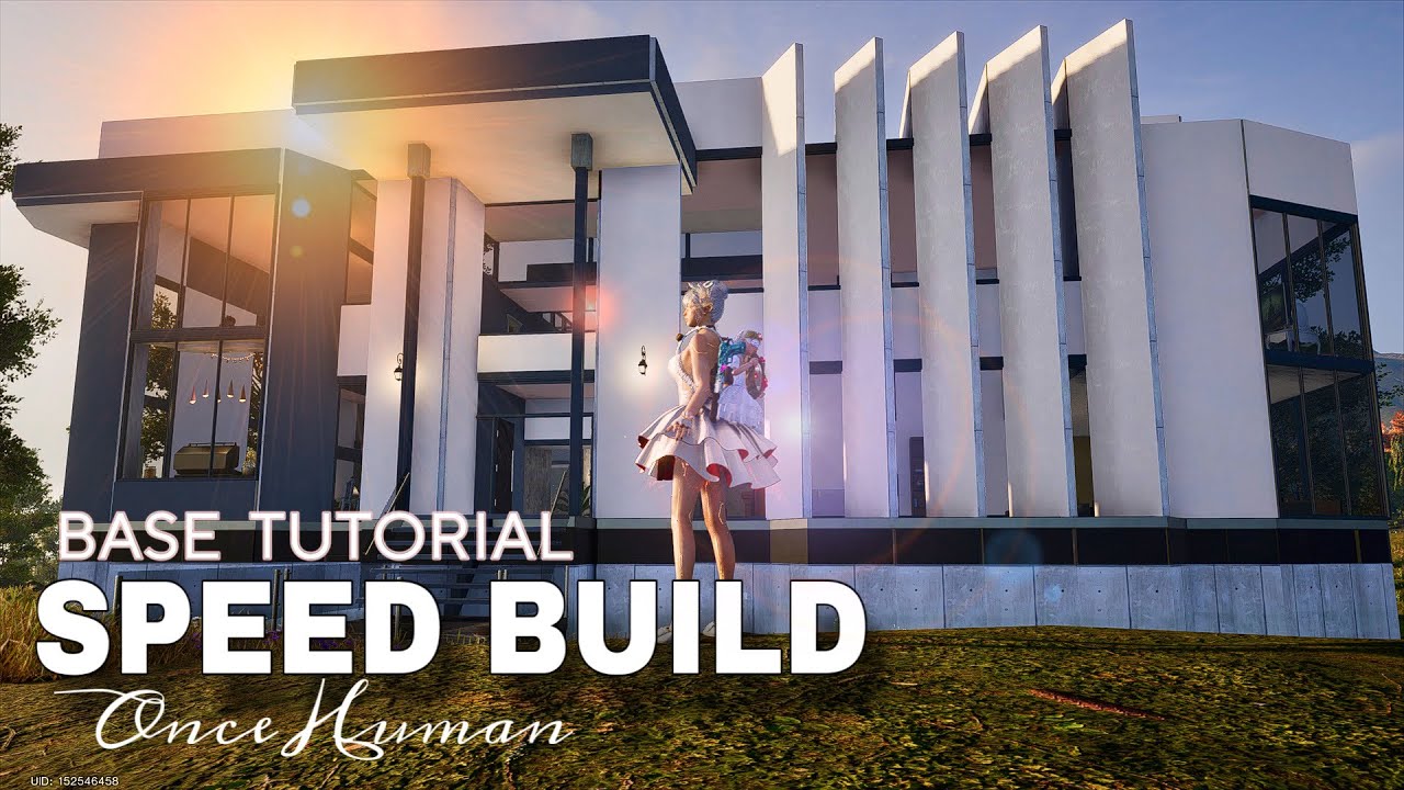 Once Human | House tutorial: speed building #oncehuman - YouTube