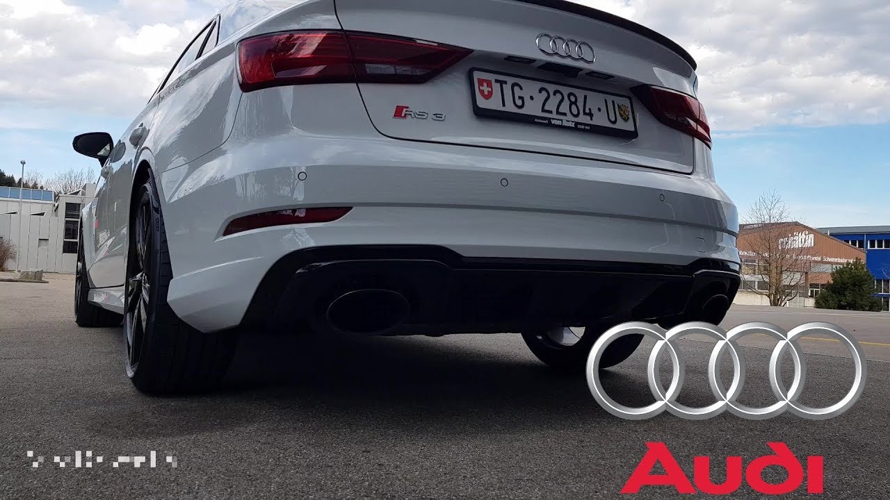 SOUND! Audi RS3 Sedan (400hp) // AutoDriverTV - YouTube