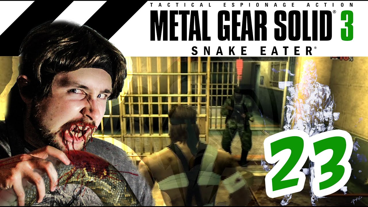 Metal Gear Solid 3 HD Ep.23 ESCAPE THE PRISON! - YouTube