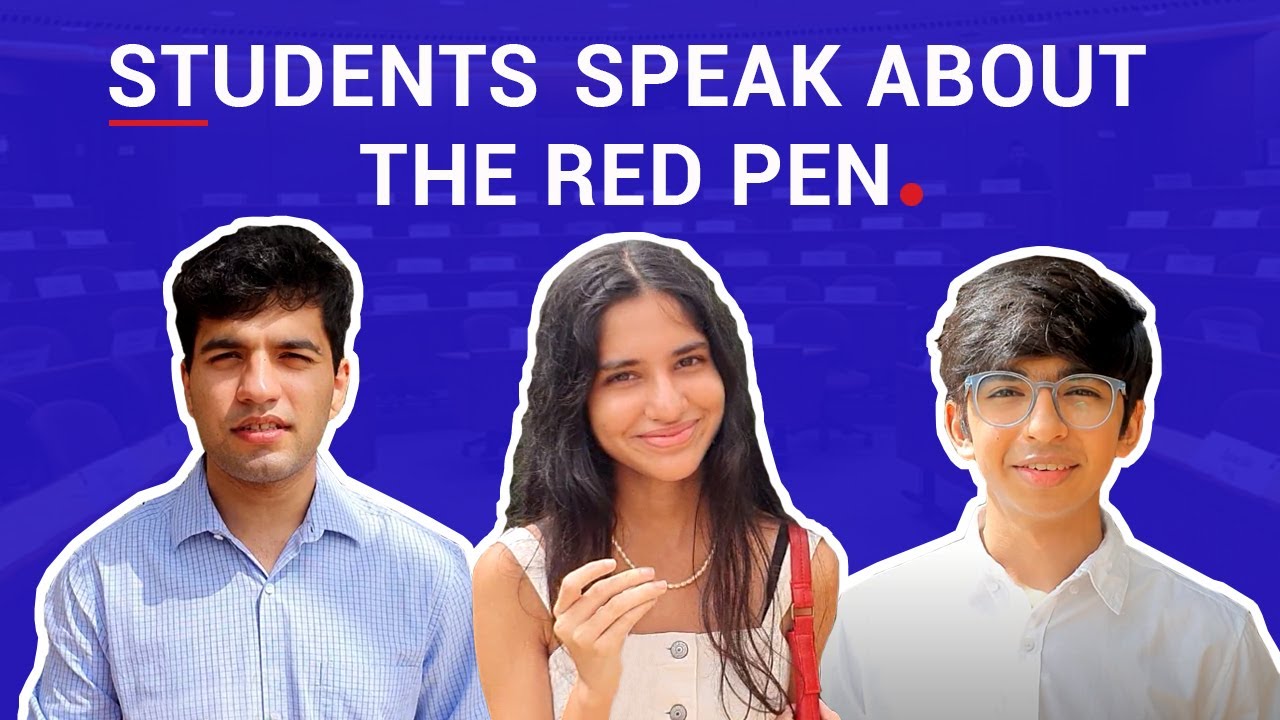 What Students Have to Say About The Red Pen - YouTube