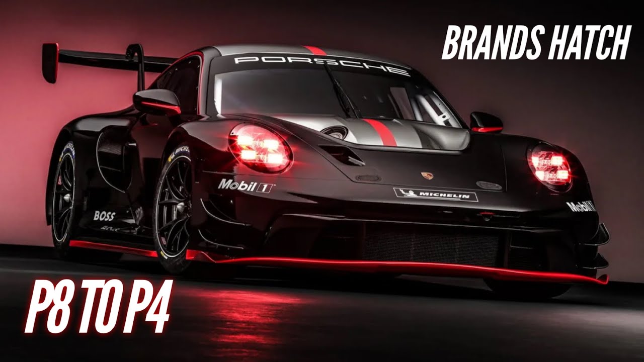 Brands Hatch Sim Racing: P8 to P4 #assettocorsacompetizione #simracing ...