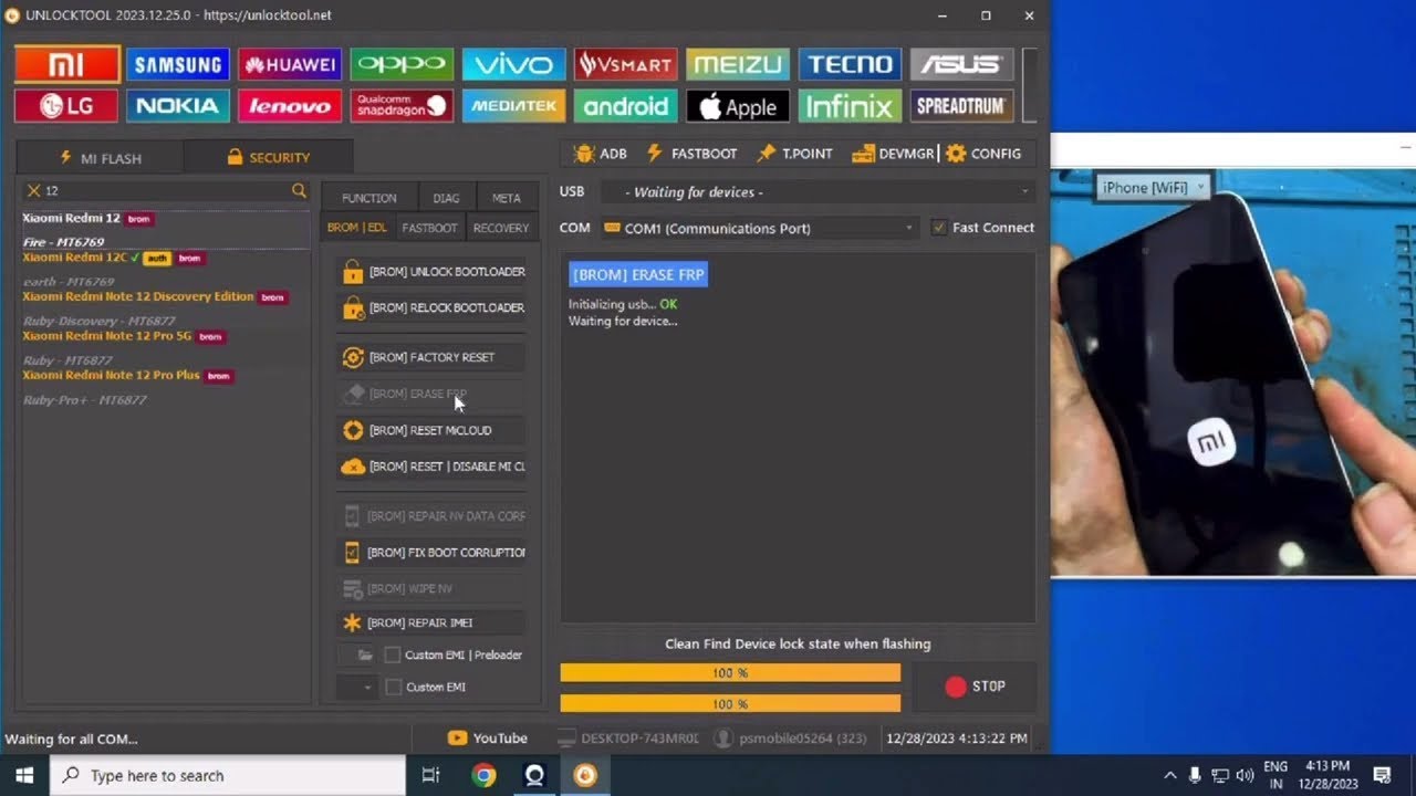 Redmi 12 4g frp Bypass miui 14 unlock tool/Redmi 12 frp bypass/Redmi note 12 frp bypass miui 14 ...